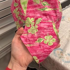 Primark | Accessories | Bright Floral Pink And Green Colored Cap With ...